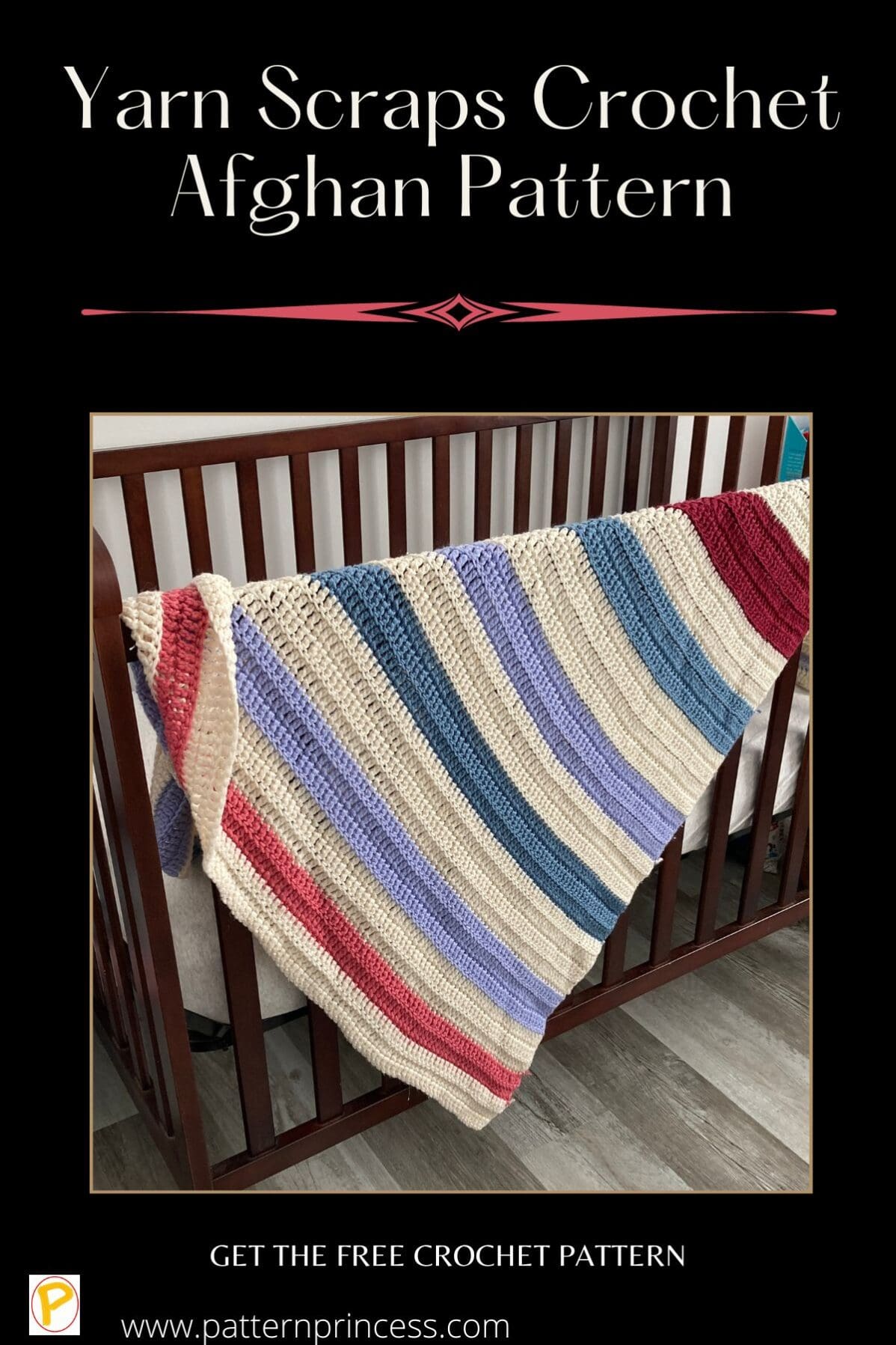 Scrap Afghan - Pattern Princess