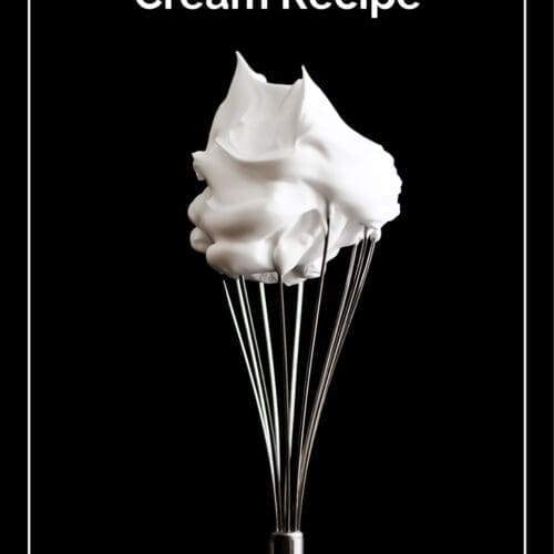 How to Make Sweet Stabilized Whipped Cream 7 Ways - Pattern Princess