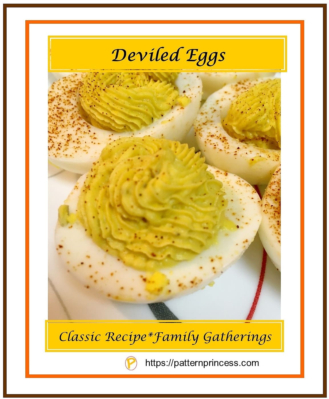 Grandma's Easy Classic Deviled Eggs Recipe - Pattern Princess