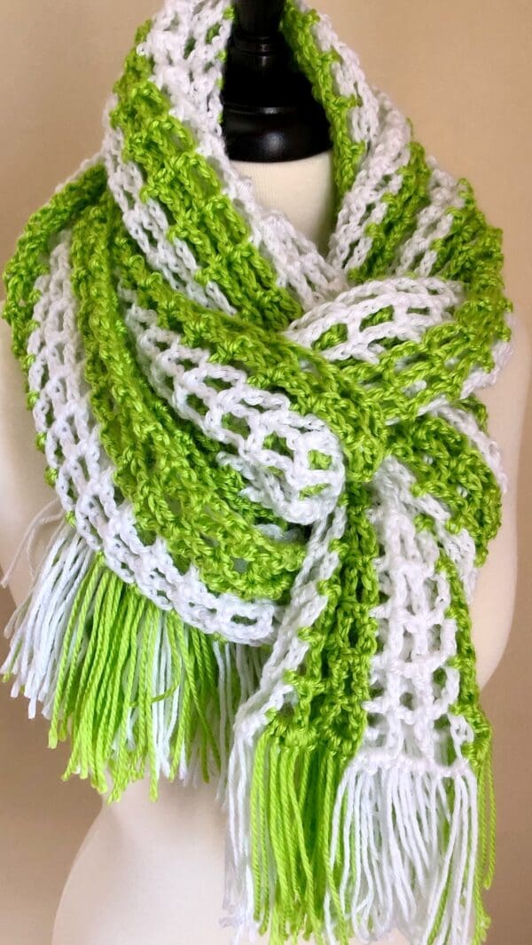 Crochet Open Weave Summer Shawl Pattern - Pattern Princess