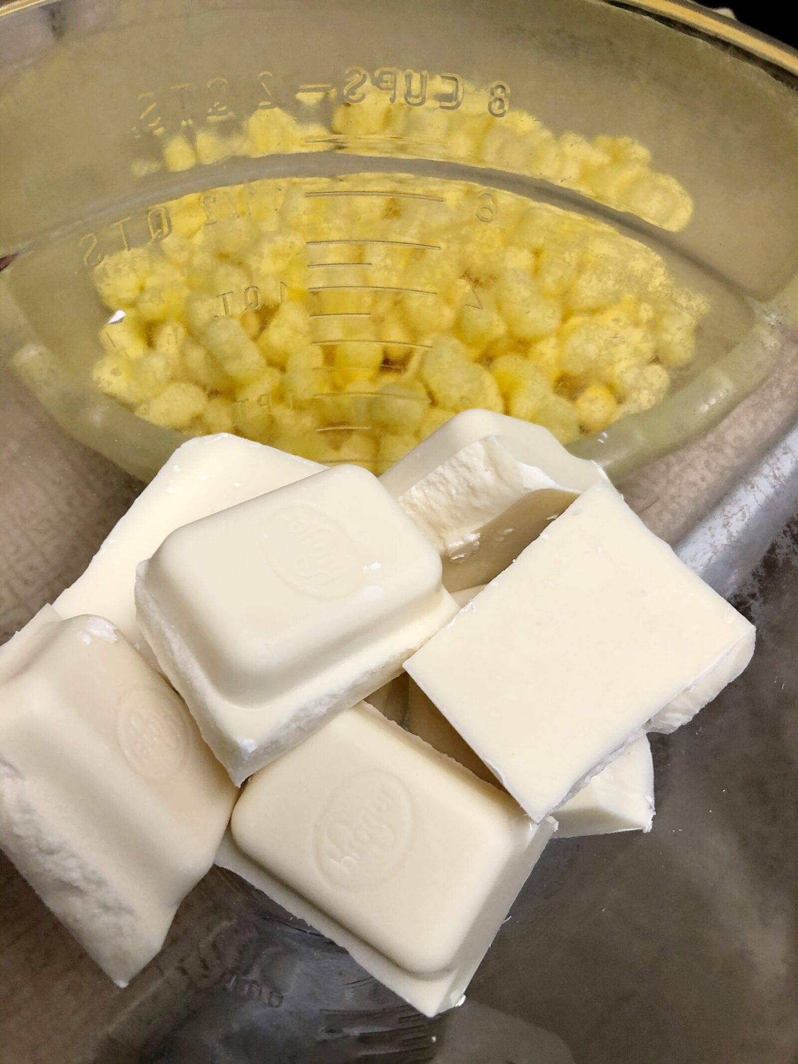 White Chocolate Puff Corn Crack - Pattern Princess