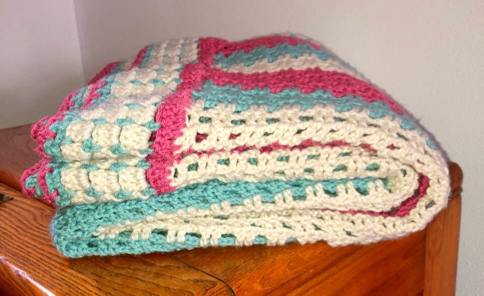 Thinking of Spring Crochet Afghan - Pattern Princess