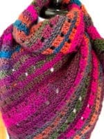 Tropical Summer Evening Shawl - Pattern Princess