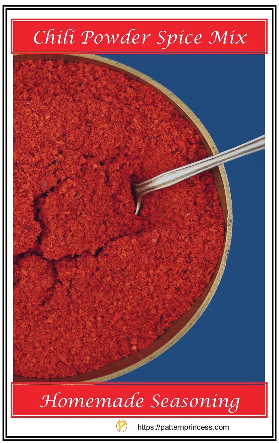 Chili Powder Spice Mix - Pattern Princess