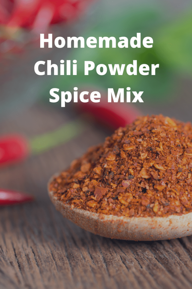 Chili Powder Spice Mix - Pattern Princess