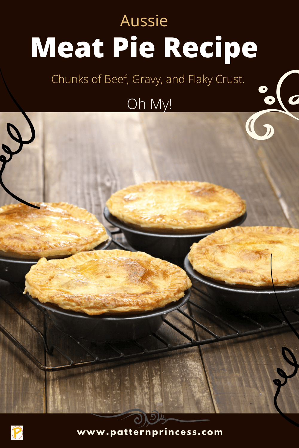 Meat Pie Recipe - Pattern Princess