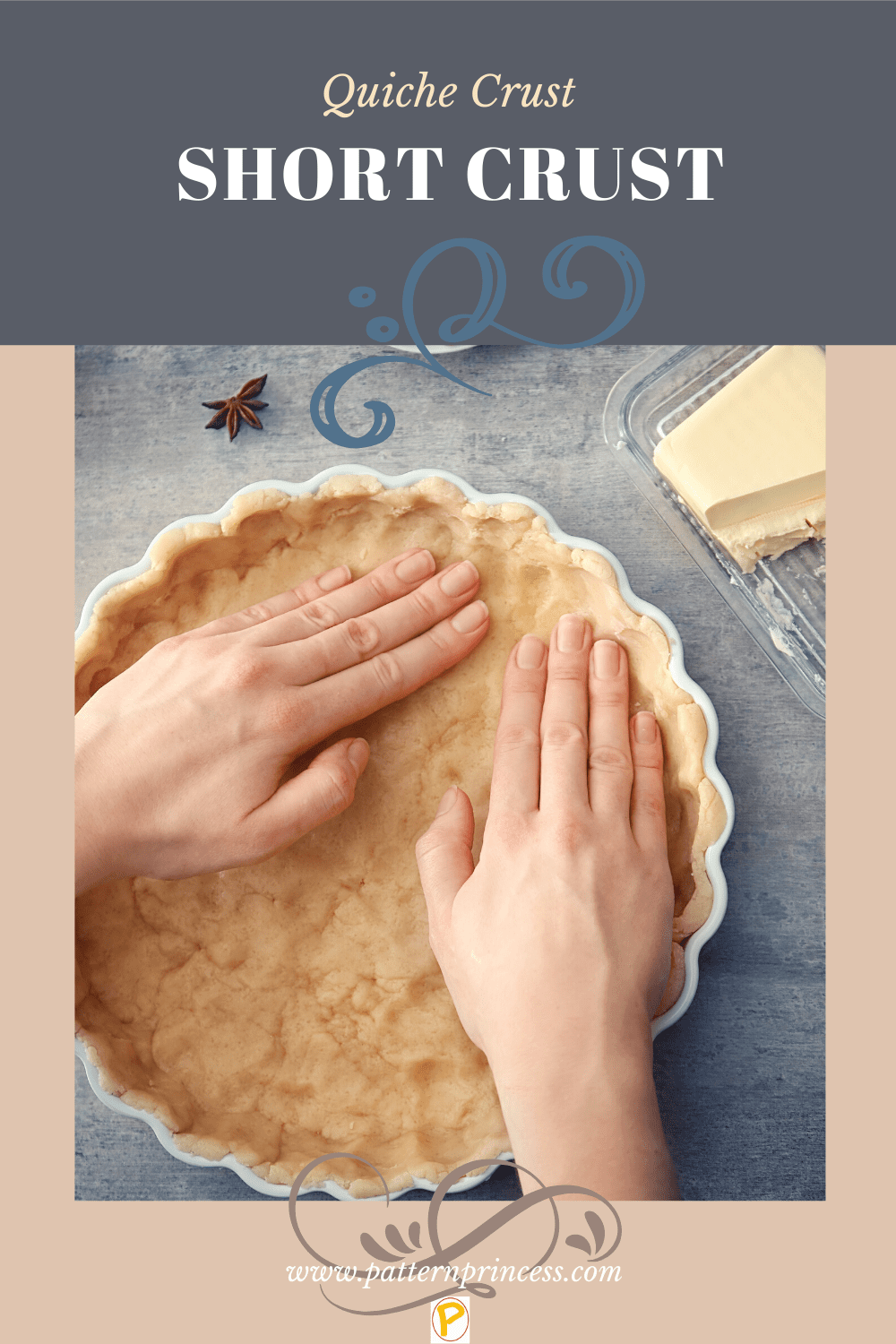 Classic Short Crust Pastry - Pattern Princess