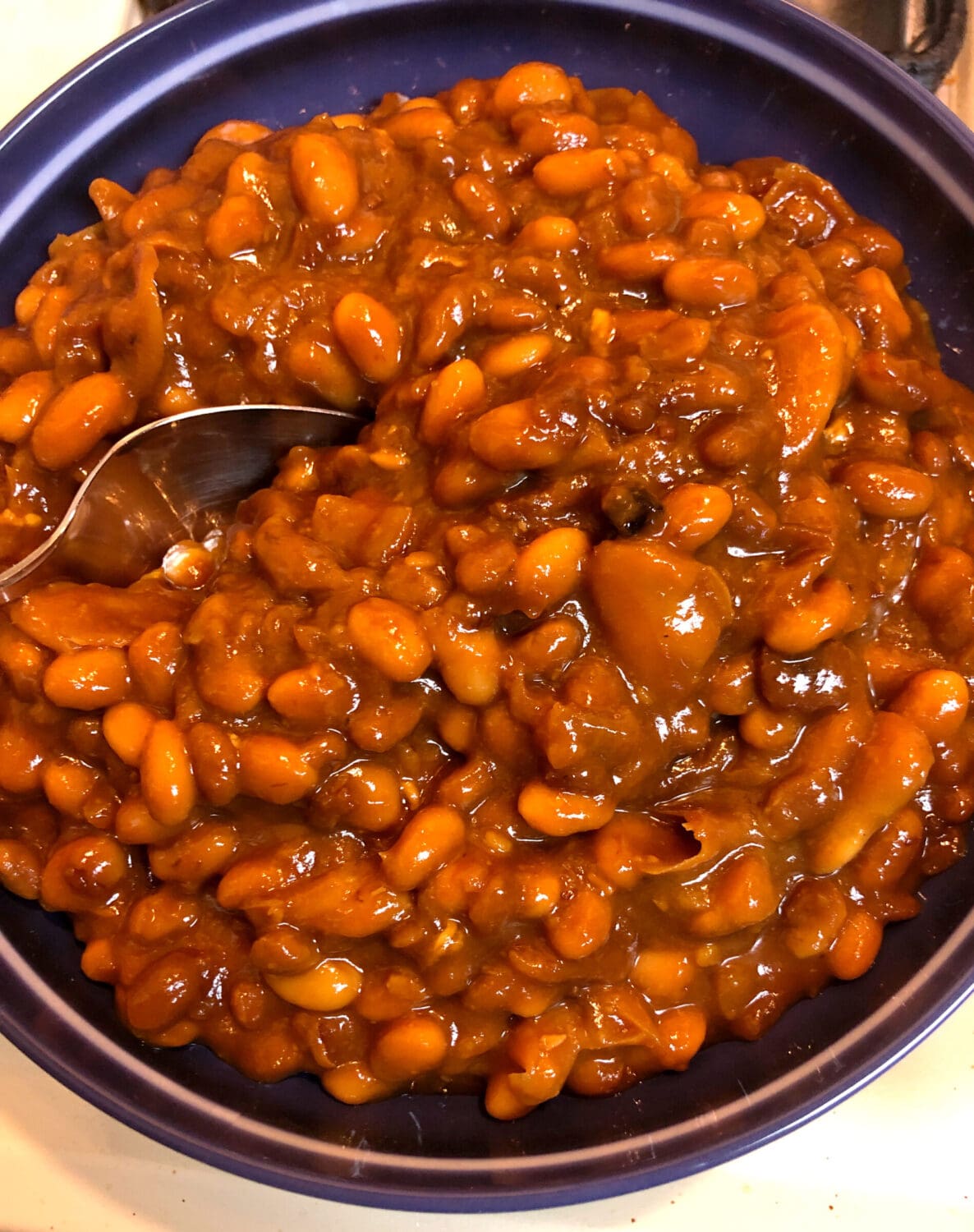 Slow Cooker Baked Beans - Pattern Princess
