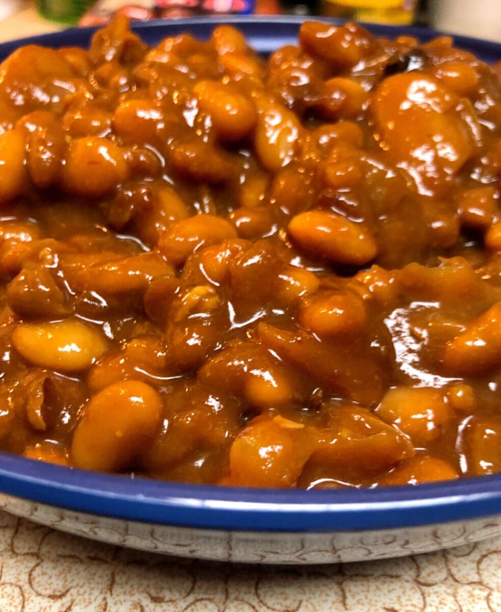 Slow Cooker Baked Beans - Pattern Princess