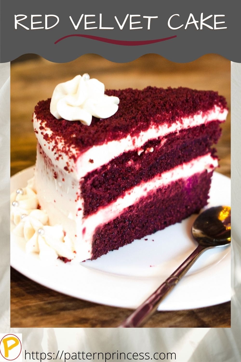 The Best Red Velvet Cake Recipe and Cream Cheese Frosting - Pattern ...