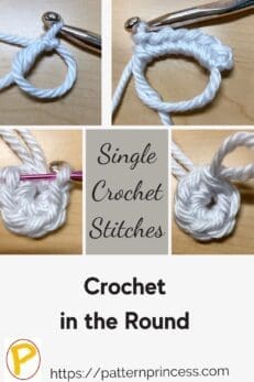How to Crochet Round Circles for Beginners - Pattern Princess