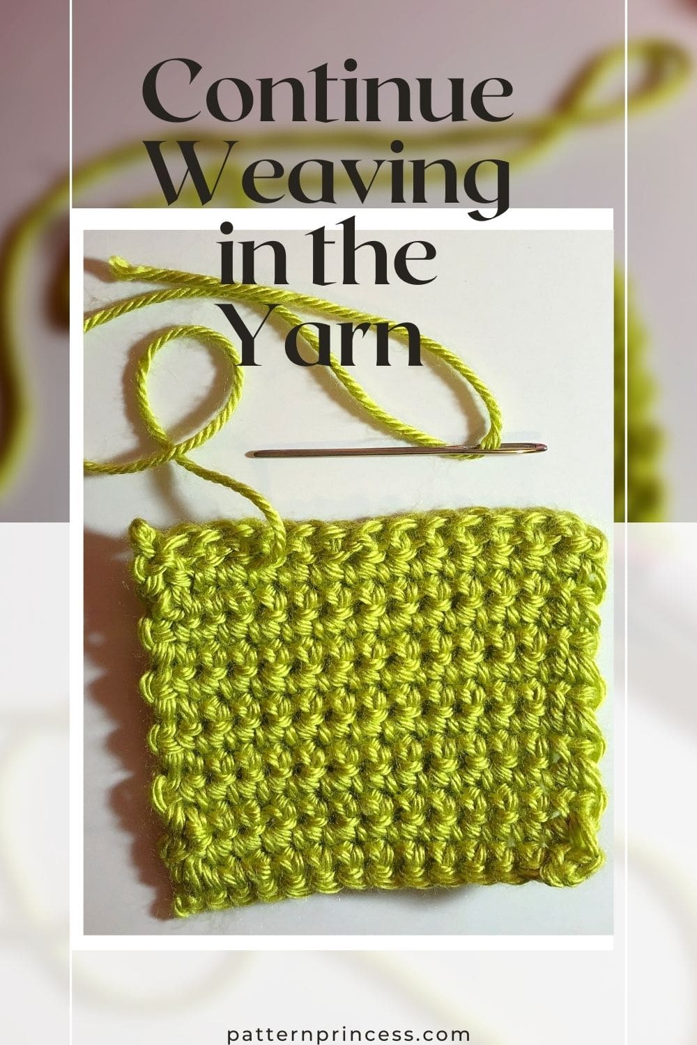 How to Finish off Crochet - Pattern Princess