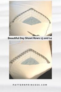 Beautiful Day Triangular Shawl Crochet Pattern - Pattern Princess