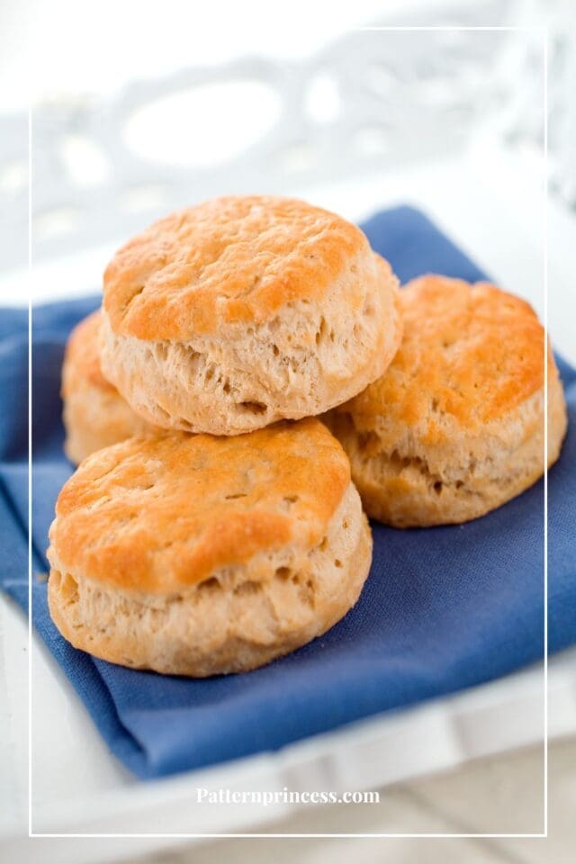 2 Ingredient Biscuits Recipe - Pattern Princess