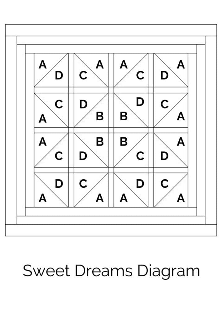 Sweet Dreams Easy Quilt Pattern - Pattern Princess