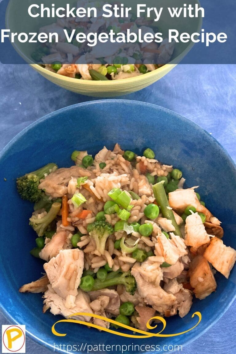 Chicken Stir Fry with Frozen Vegetables Recipe - Pattern Princess