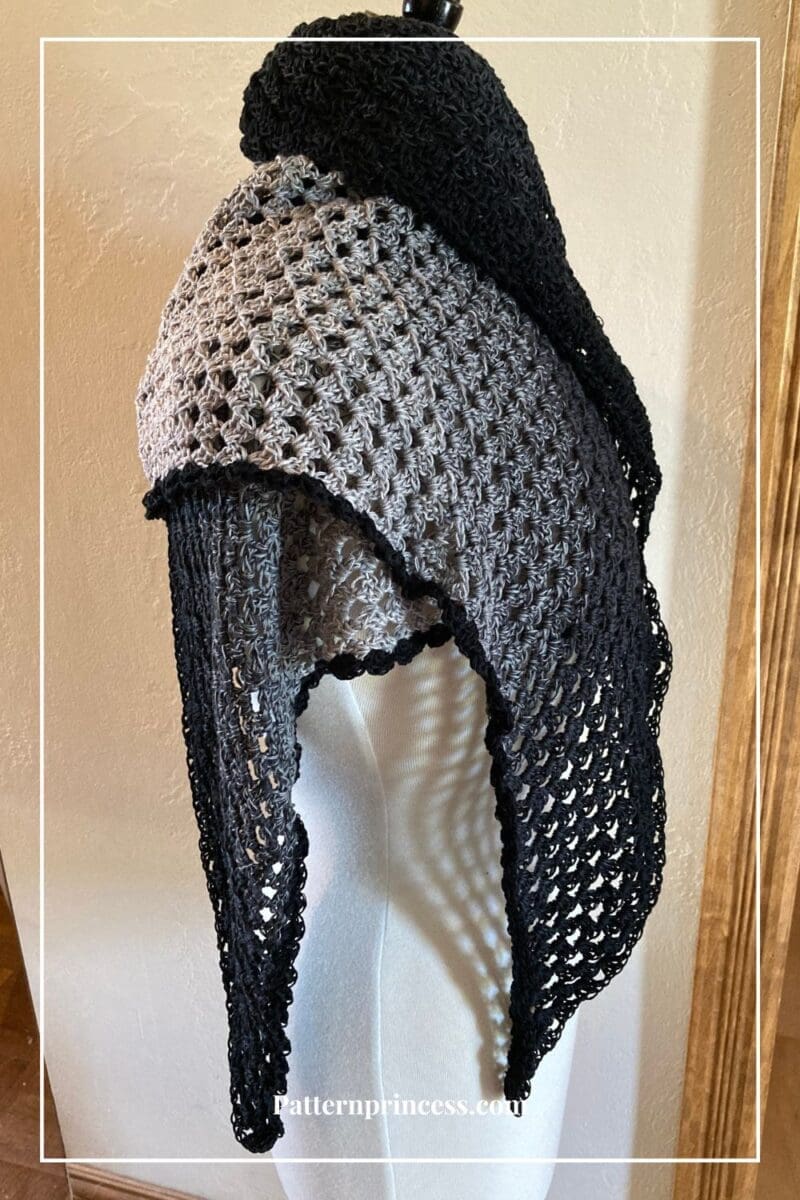 Stunning Easy Shawl Crochet Pattern - Pattern Princess