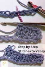 How to Crochet a Double Crochet Ripple Stitch - Pattern Princess