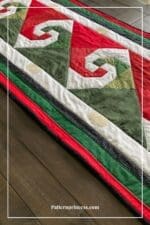 Scrappy Santa Gnomes Table Runner Quilt Pattern - Pattern Princess