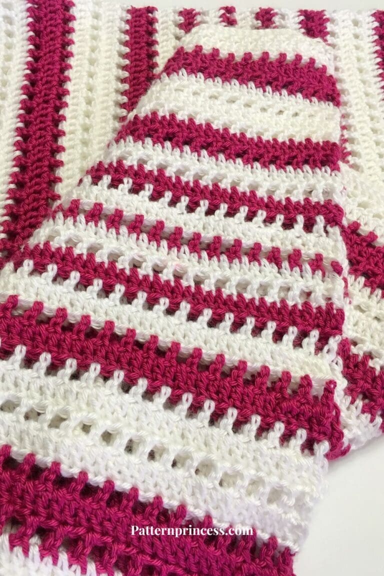Crochet front loop, back loop, and both loops - Pattern Princess