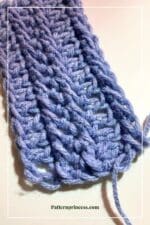 Dual Ridge Easy Stitch Pattern for Confident Beginners - Pattern Princess