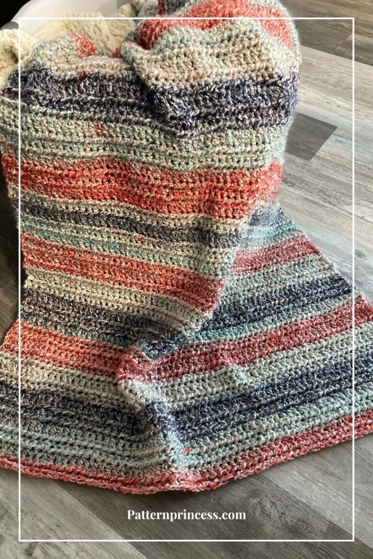 Easy Snuggle Nest Blanket Crochet Pattern - Pattern Princess