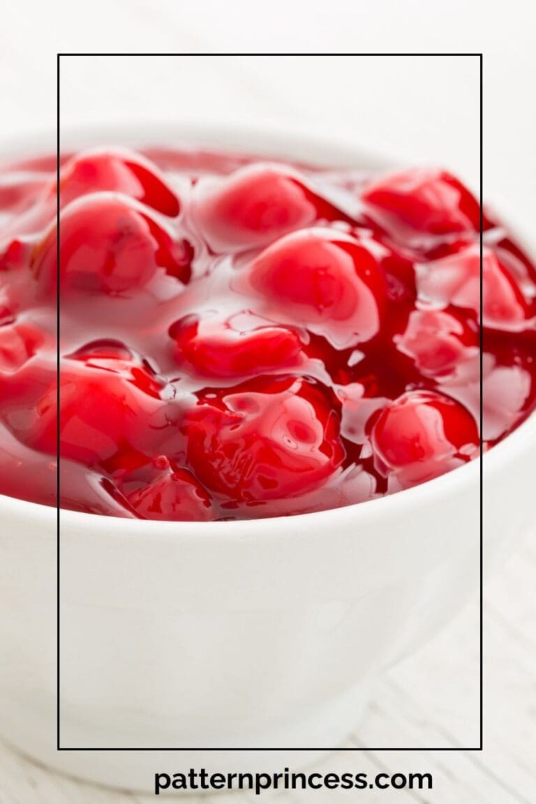 How to Make Cherry Pie Filling Recipe - Pattern Princess