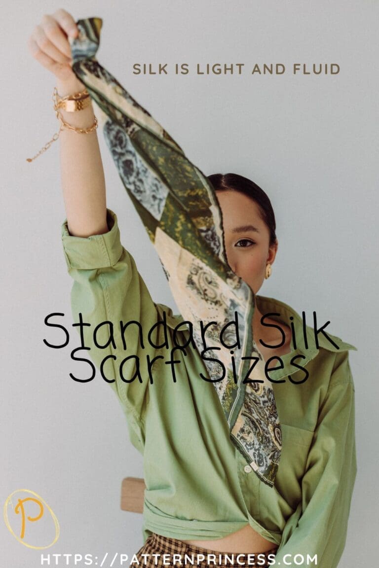 How Long Should a Scarf Be? Size Guide for Makers - Pattern Princess